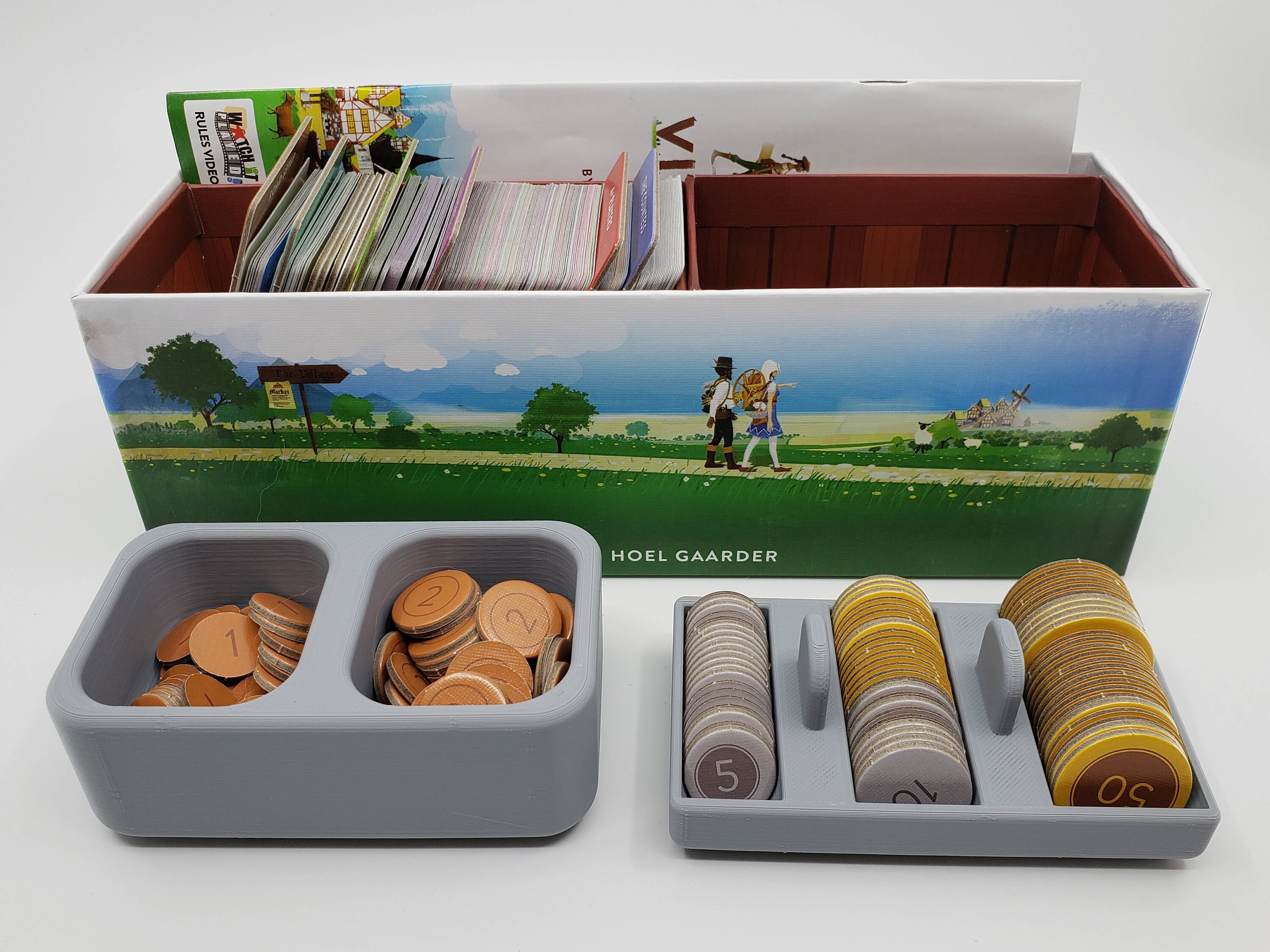 3d-printing STL Files for Villagers Card Game Box Insert Trays for ...