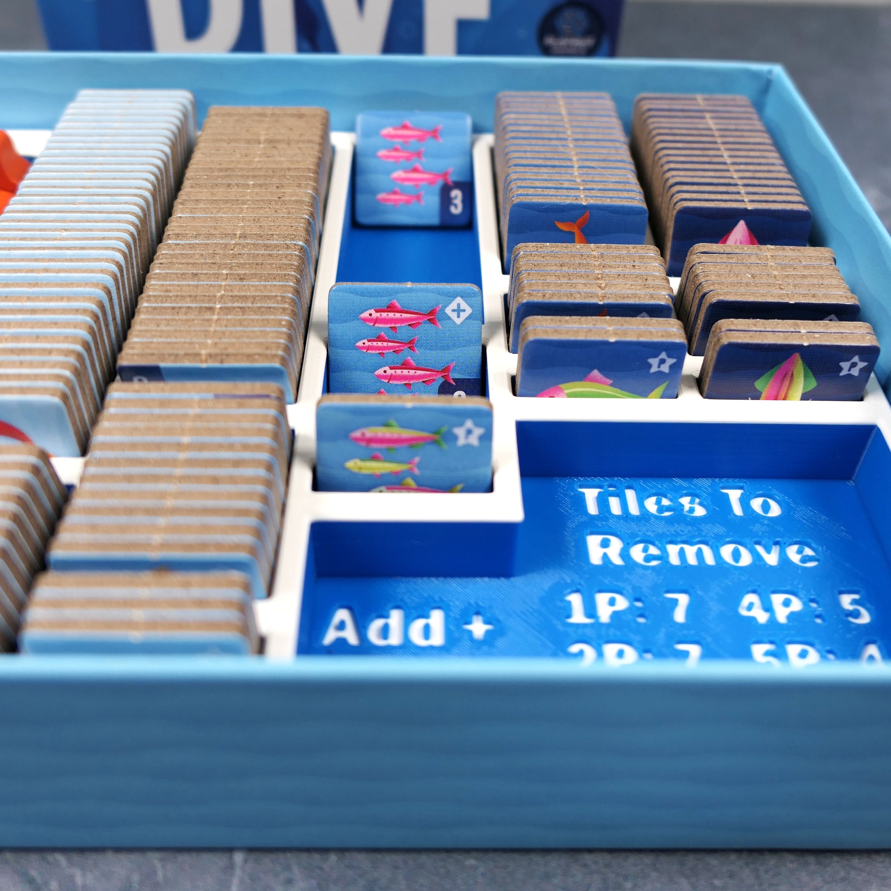 Deep Dive Board Game Insert Organizer Trays 3d-printed - Etsy