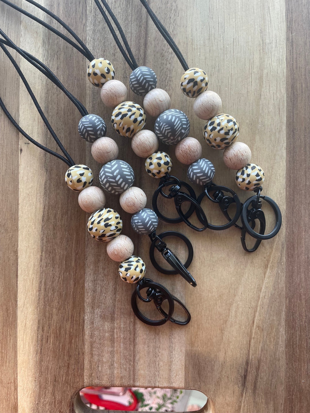 Modern Minimalist Simple Neutral Lanyard for Teachers, School ...