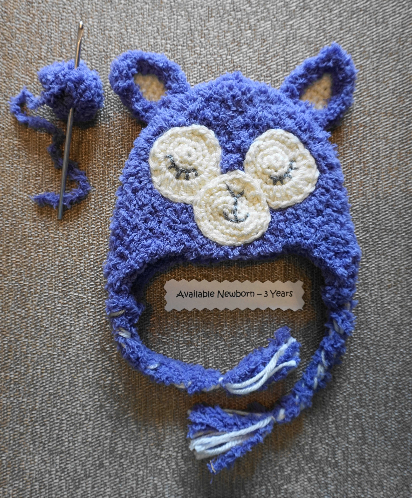 Baby Llama Hat Crocheted Llama Hat Llama Toddler Hat - Etsy