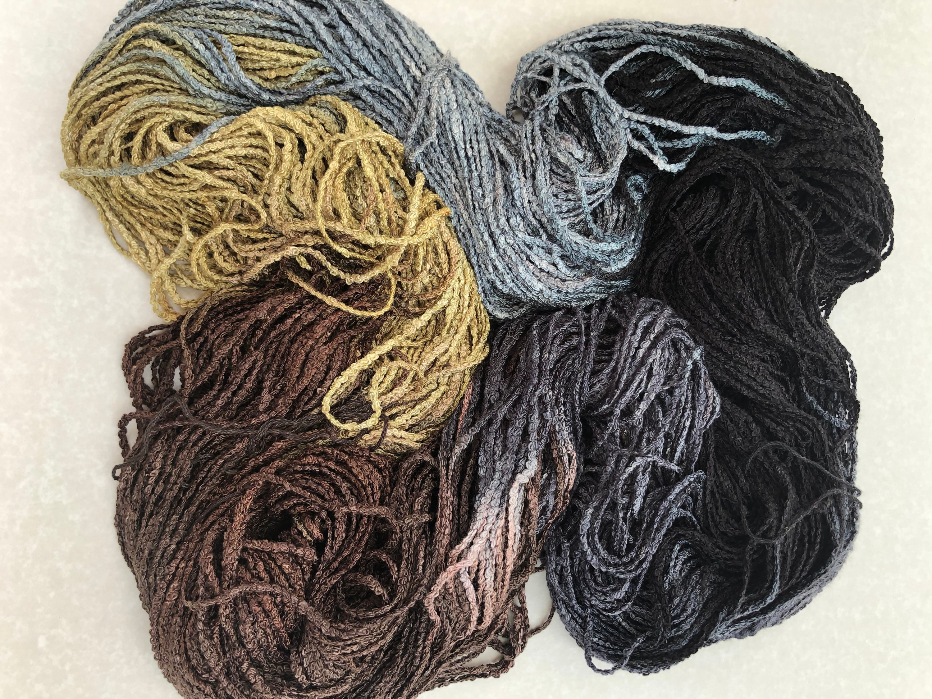 PITTSBURGH- #461 in the Urban Yarns Line of Multi-colored Rayon Chain ...