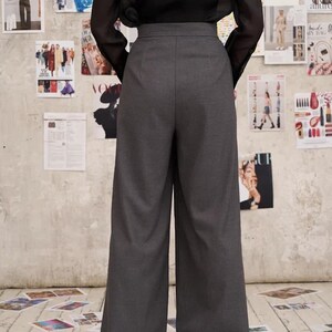 Wide Asymmetric Pants Sewing Pattern With Belt, Sizes XXS–3XL (PDF ...