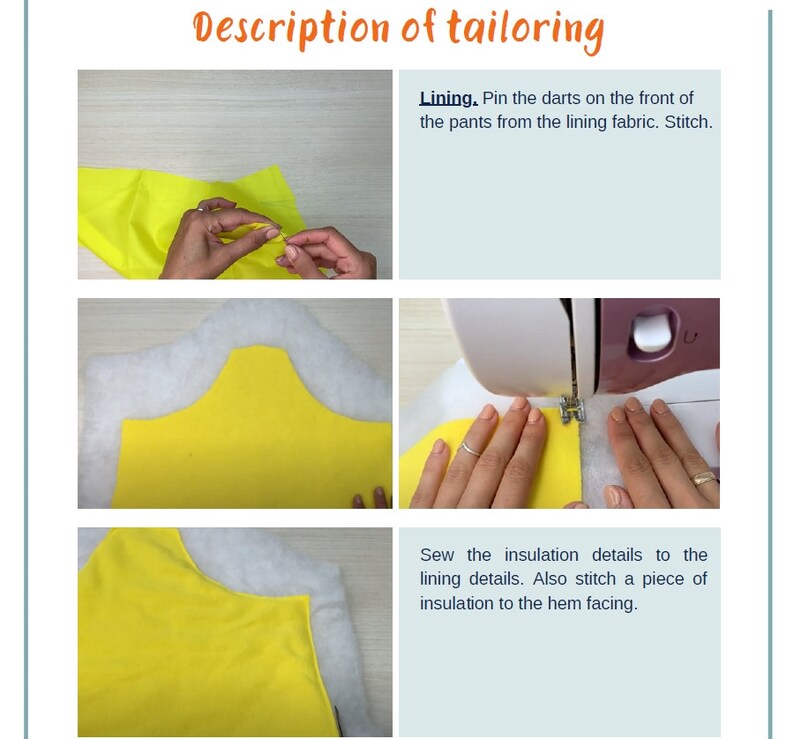 Bib Overalls Sewing Pattern PDF and Sewing Tutorial / Sizes 18 - Etsy