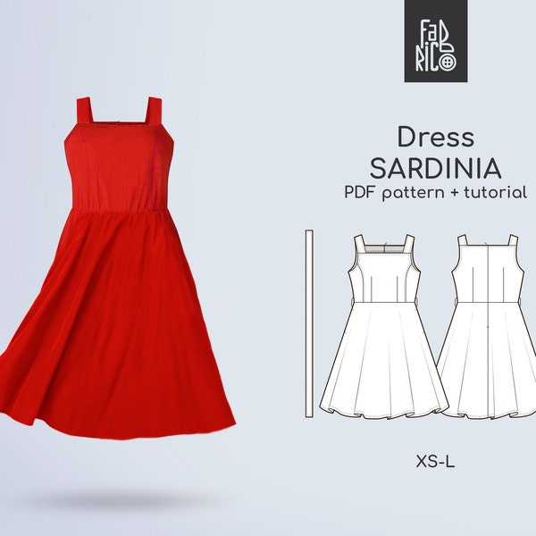 House Dress Pattern - Etsy