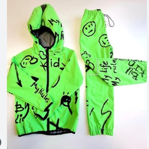 Kids Softshell Jacket PDF Sewing Pattern Sizes 4-6 Years / Kid's ...
