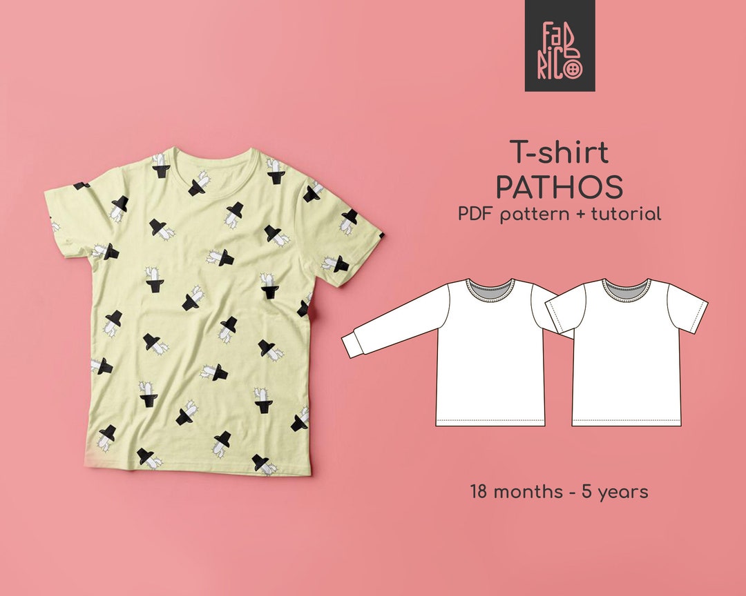 Simplify Your Child's Wardrobe With This Kids' T-shirt Sewing Pattern ...