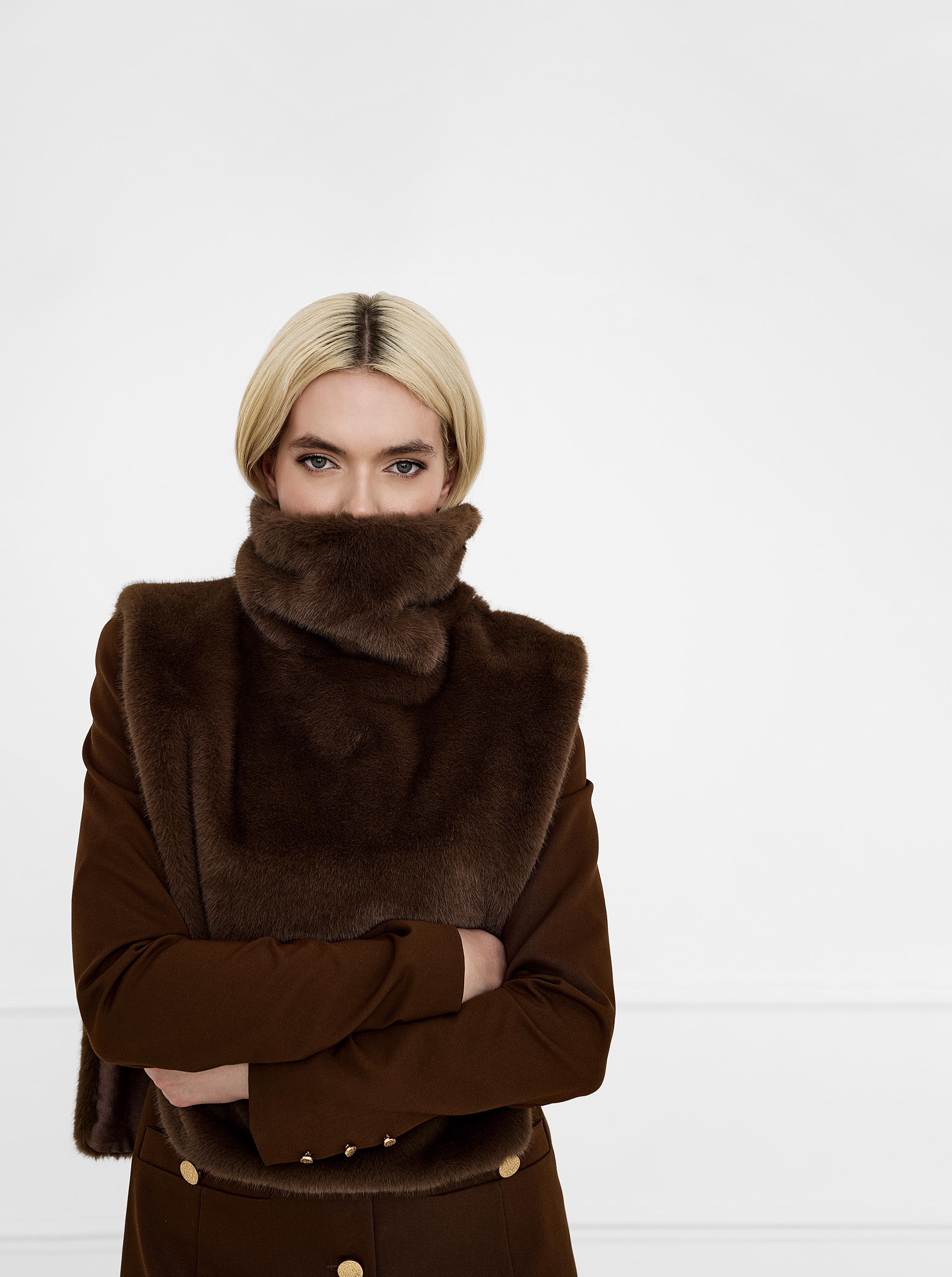 Fur Bib Collar Sewing Pattern (PDF Pattern + Video Tutorial) - Etsy