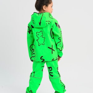 Kids Softshell Jacket PDF Sewing Pattern Sizes 4-6 Years / Kid's ...