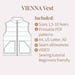 Kids Puffer Vest Sewing Pattern: Beginner Friendly, Sizes 1-10 Years ...