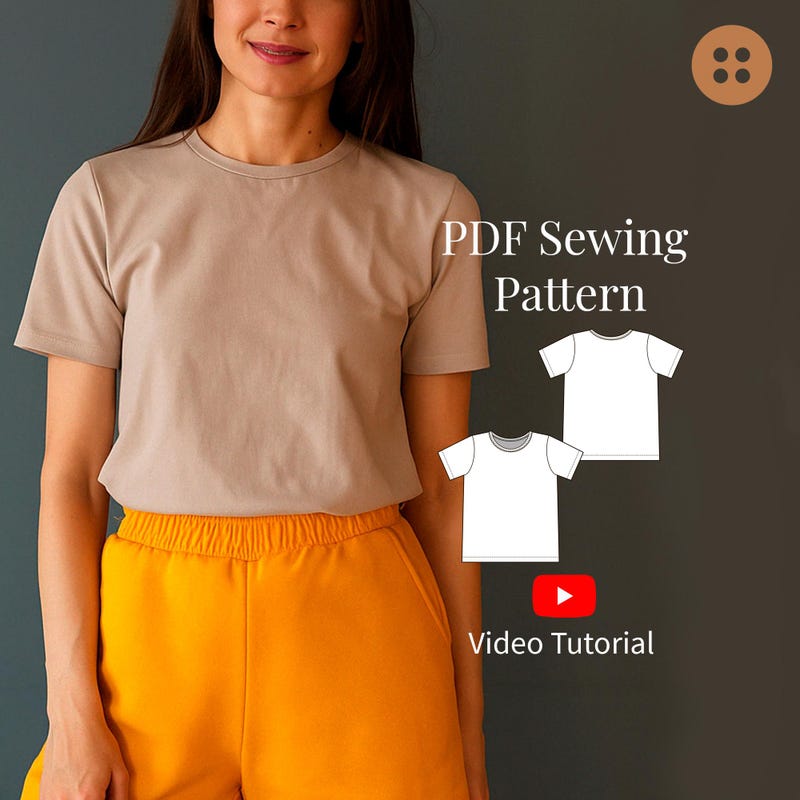 T Shirt Regular Pattern - Etsy