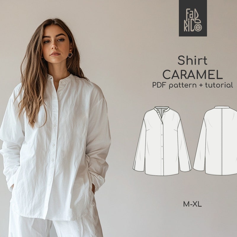 Linen Blouse Pattern - Etsy