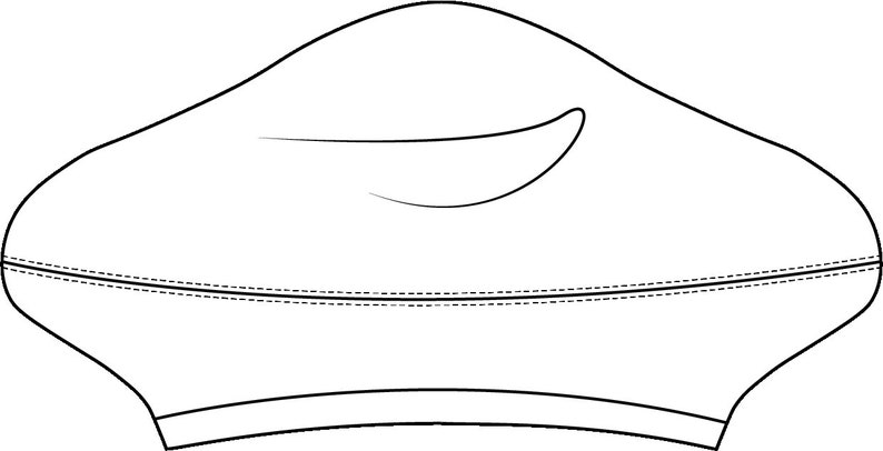 French Beret Hat Sewing Pattern | Women's DIY Project (PDF Pattern ...