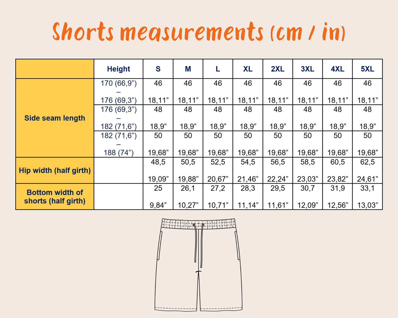 Men Shorts Sewing Pattern PDF/ Jersey Mens Shorts Pattern / - Etsy ...