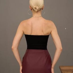 Stretchy Strapless Top Sewing Pattern: Beginner Friendly, XXS-3XL (PDF ...