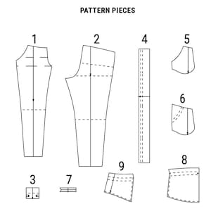 Maternity Pants Sewing Pattern Sizes S-3XL (PDF Pattern + Video ...