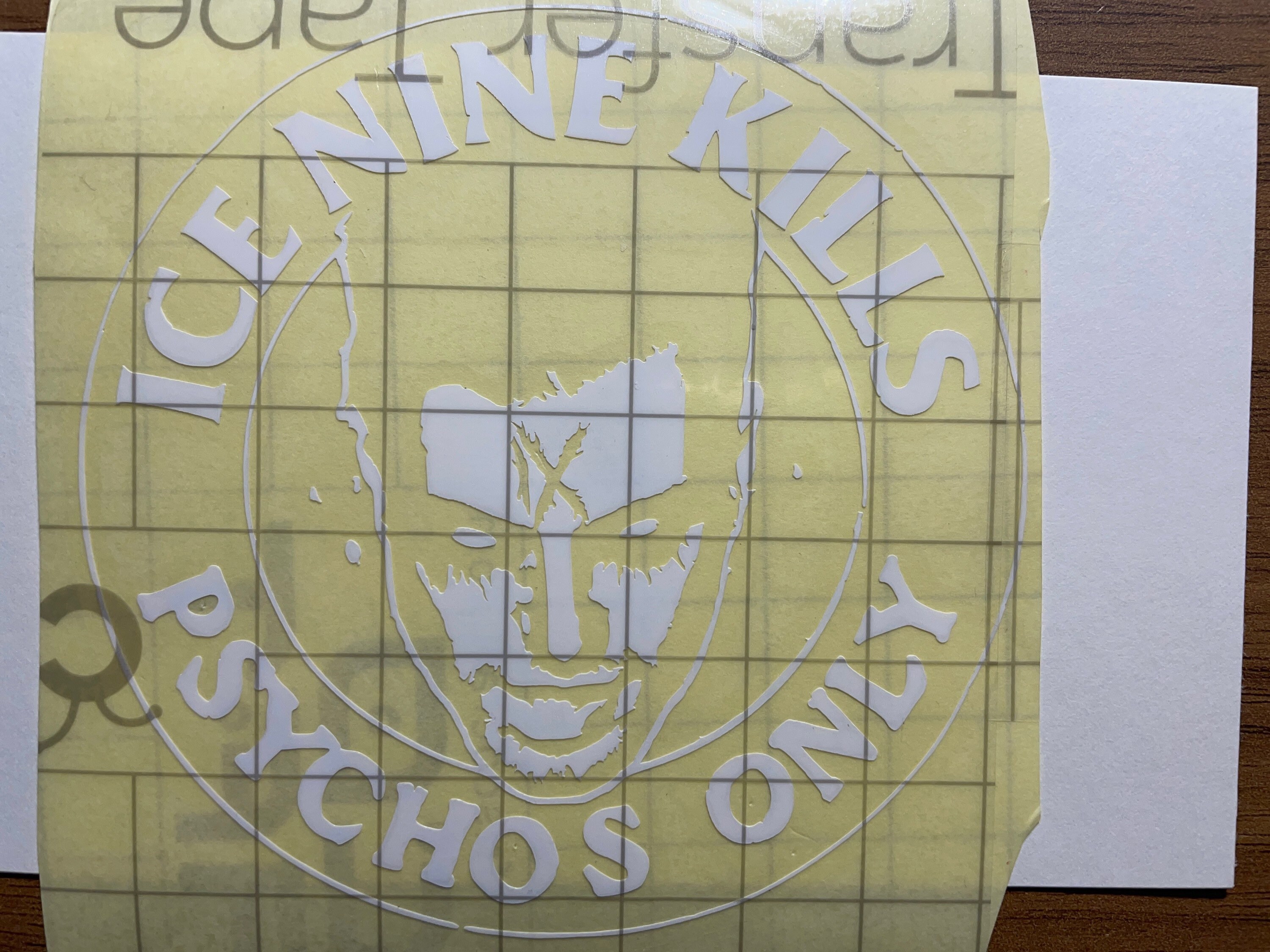 Psychos Ice Nine Kills Decal Ice Nine Kills Sticker Horror - Etsy