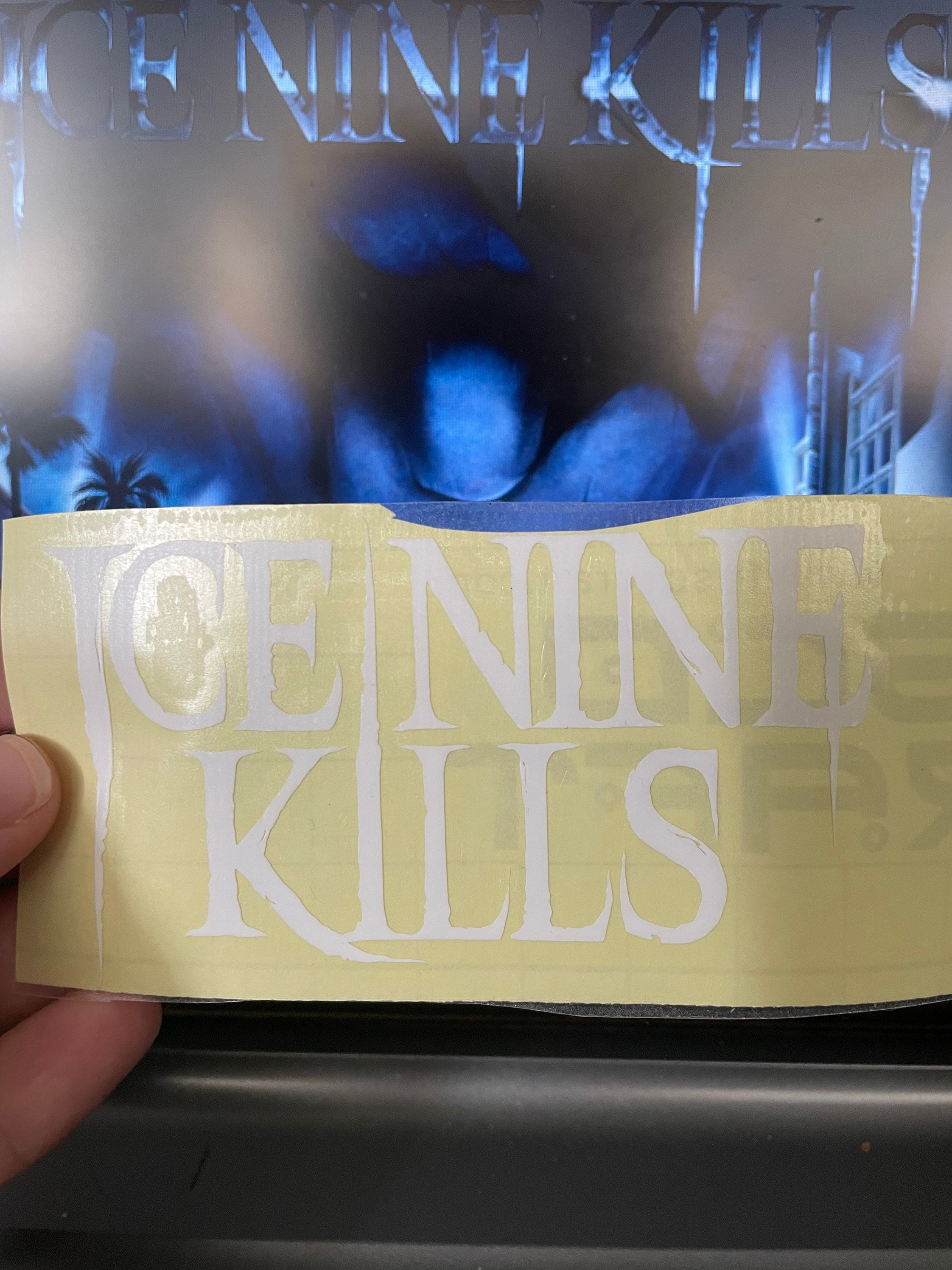 Ice Nine Kills Decal Band Stickers Scary Movie Stickers Ice - Etsy