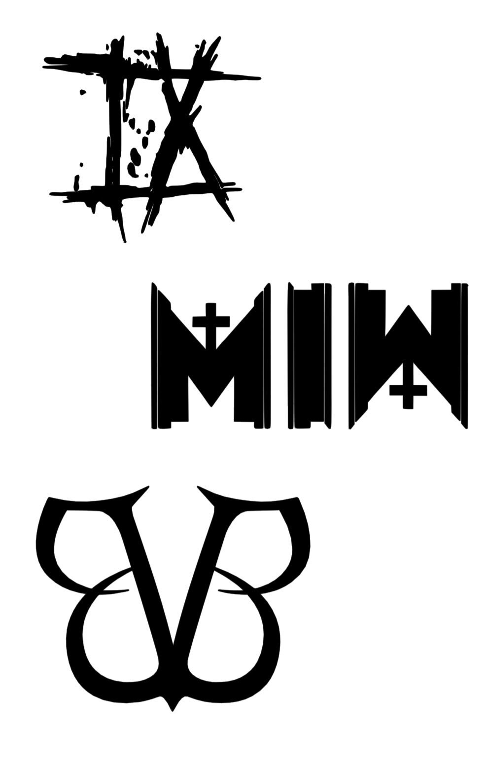 Motionless In White Logo Miw