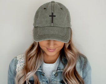 Christian Cross Hat - Etsy