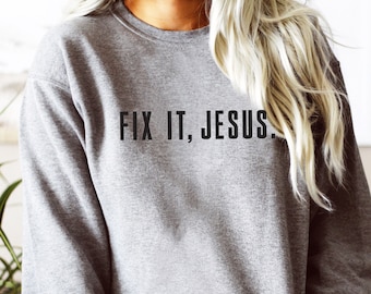 Fix It Jesus Shirt - Etsy