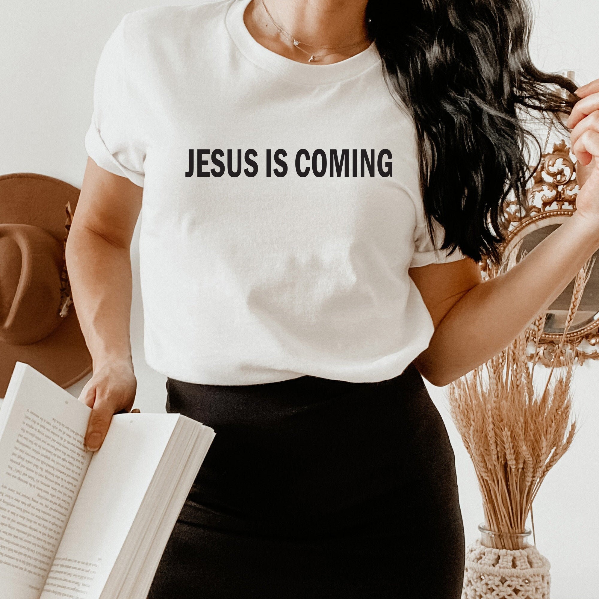 JESUS IS COMING Shirt. Christian Shirt. Easter Shirt. Jesus - Etsy