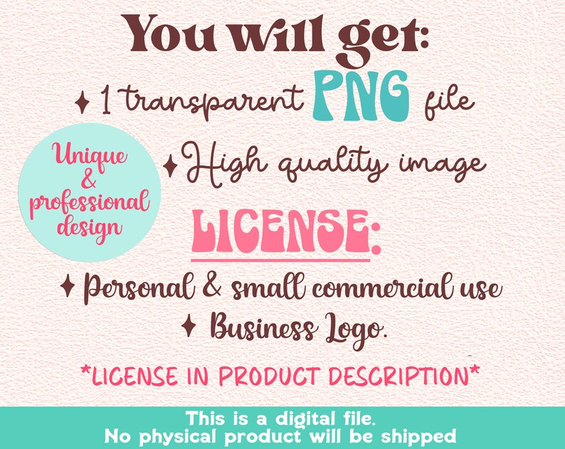 Peachy Retro Logo, Groovy Script Logo Design, Small Business Logo ...