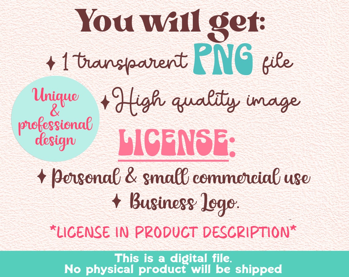 Custom Retro Text, PNG Files for Sublimation, Personalized Name, Retro ...