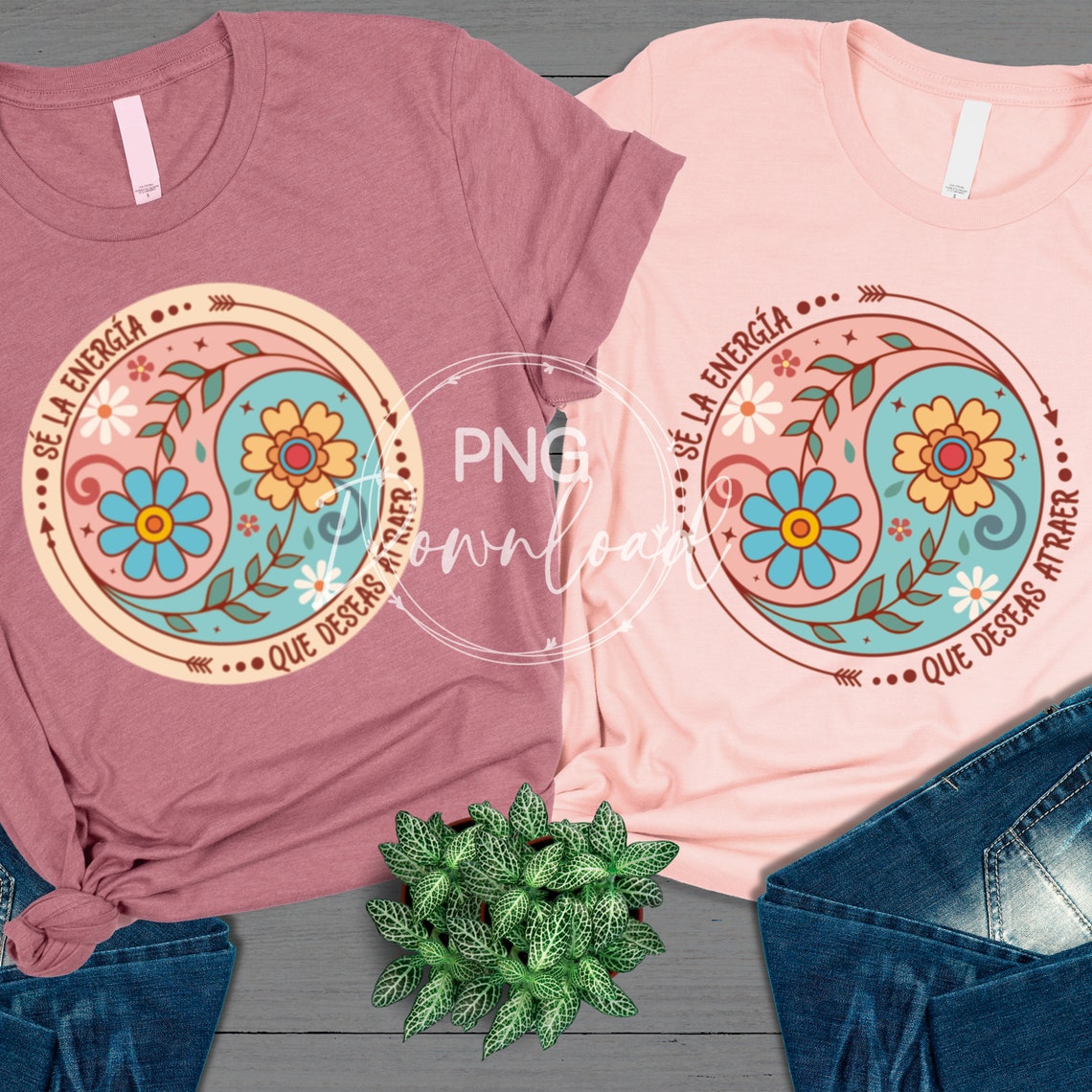 Motivational Quote in Spanish Flowers Png Files for Sublimation ...