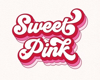 Custom Name Png Personalized Text Logo Retro Hippie Groovy Butterfly ...