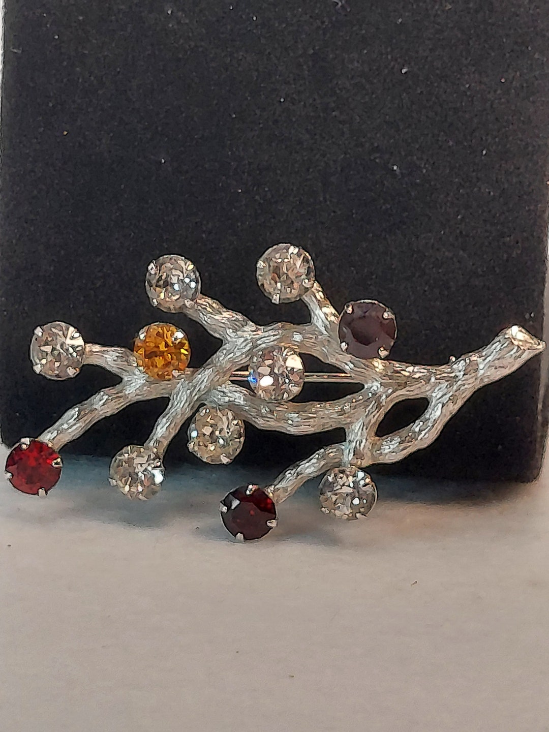 Vintage Van Dell Sterling Silver, Family Tree, Mother's Brooch, 2 X 1 ...