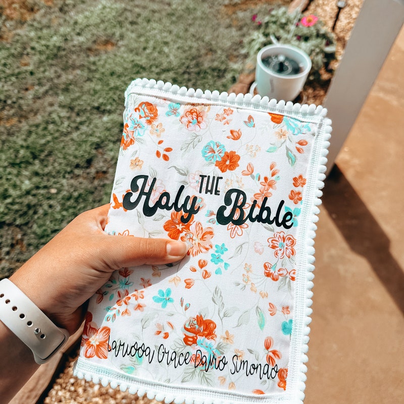 Custom Bible Cover - Etsy