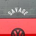SAVAGE Curved Vinyl Decal Sticker for Rear Window - Etsy