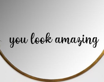You Look Amazing | Etsy