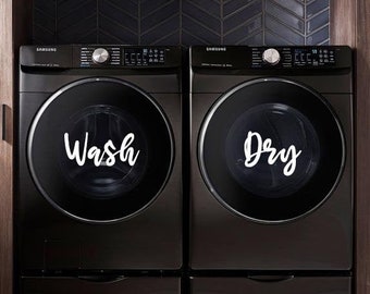 Laundry Room Decal Label Set for Dryer Sheets Laundry Soap - Etsy