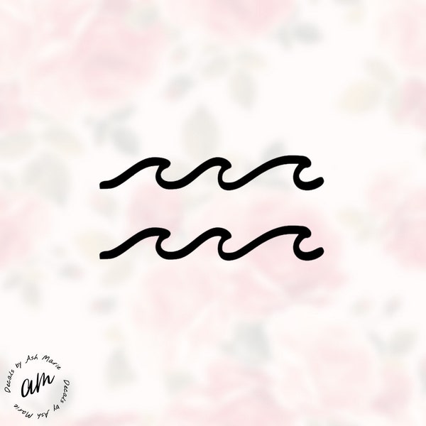 Wave Decals - Etsy
