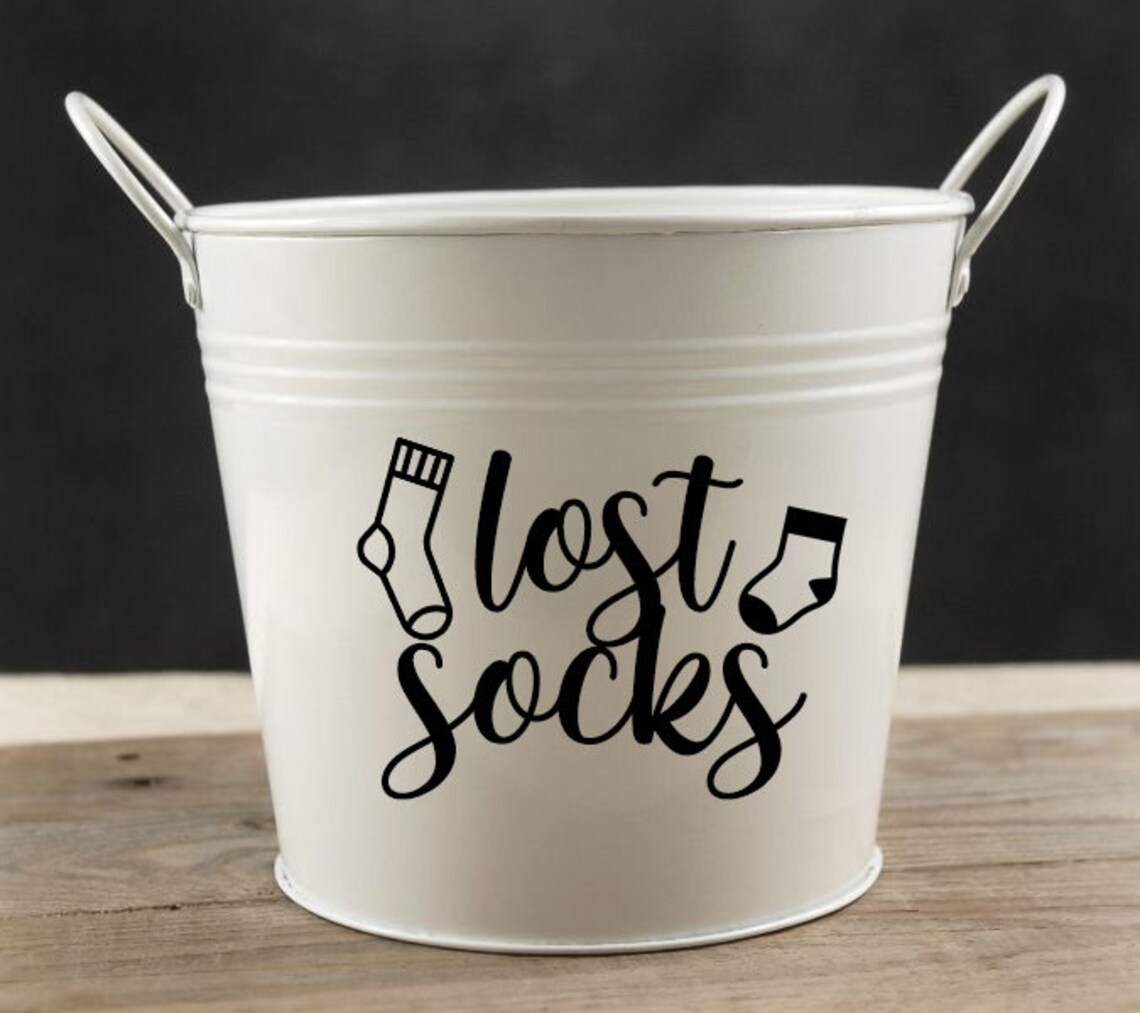 Lost Socks Sign Decal Sticker Laundry Room Decal Spare - Etsy Canada