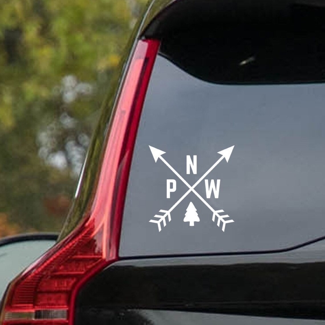 PNW Vinyl Decal for Car Window Laptop Water Bottle Pacific - Etsy