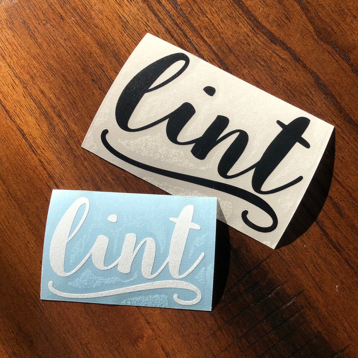 Lint Decal Sticker Lint Trash Can Decal Laundry Room Decal - Etsy