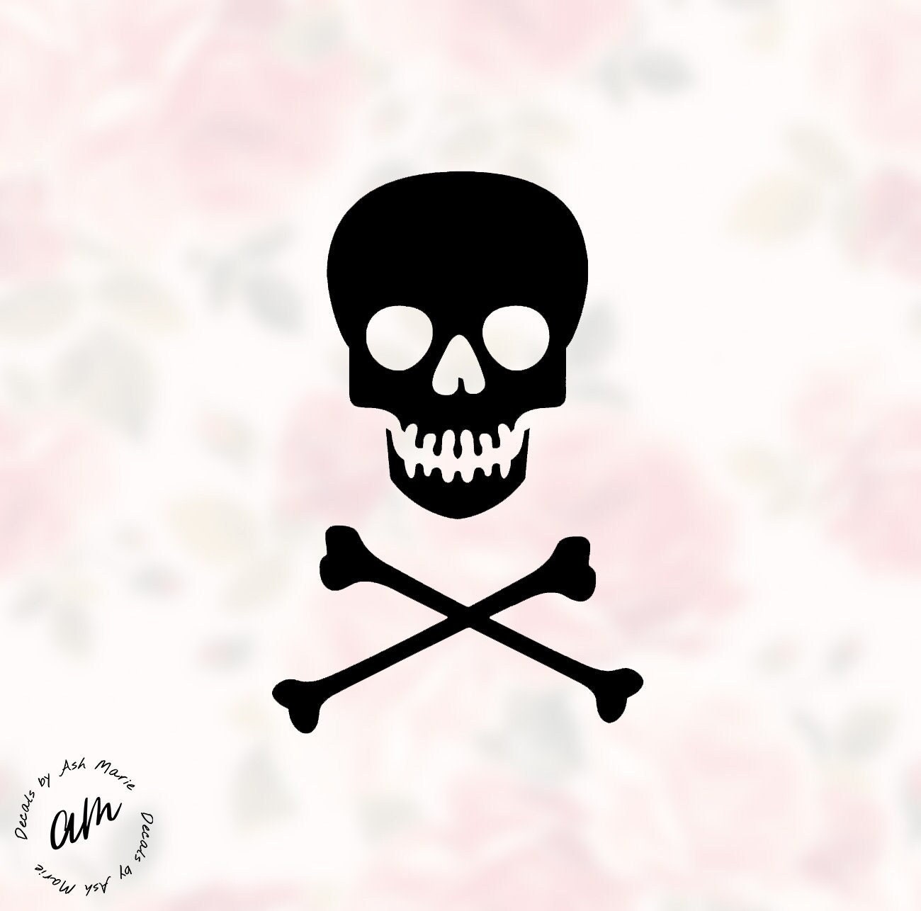 Skull And Crossbones Decal