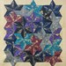 Bright Overlapping Stars 80" X 85" - Etsy