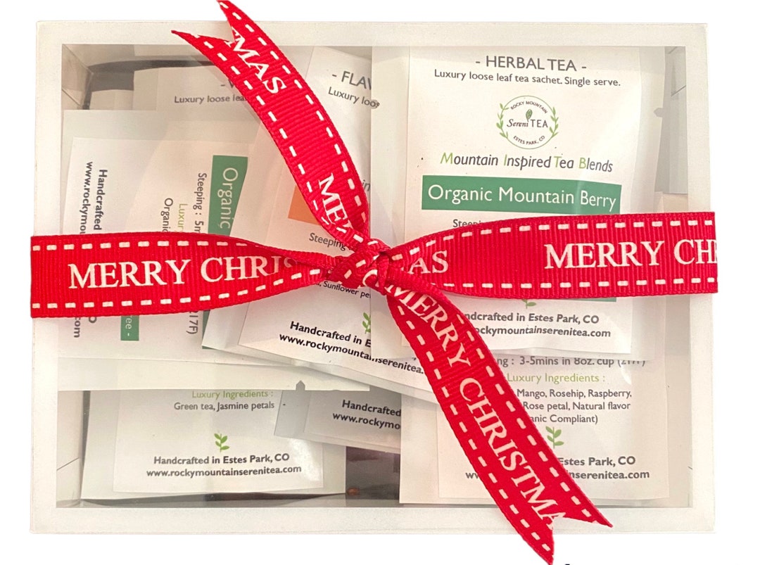 Holiday Tea Assortment Gift | Luxury Loose Leaf Tea Sachet - Etsy