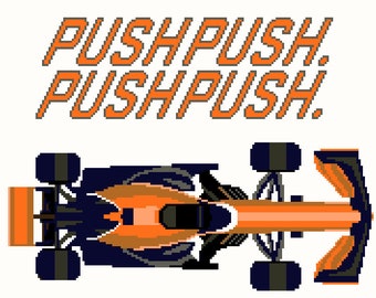 F1 Cross Stitch Pattern - Etsy