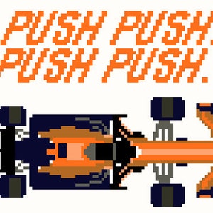 Formula 1 Racing Cross Stitch Pattern - 2 Sizes - Etsy UK