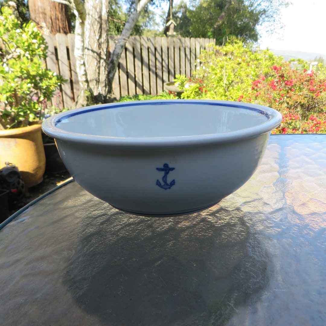 Rare & Great Condition Ca.1940s us Navy 9.5 Round Serving Bowl by Tepco ...
