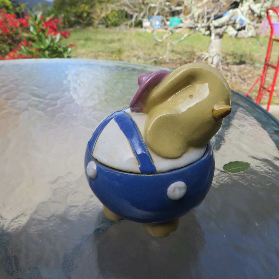 Really Cute Sorcha Boru "elephant" 4.25" Jam/jelly Pot 1940s (free ...