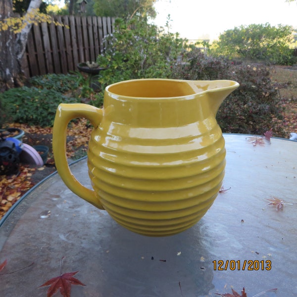 Vintage Bauer Pottery Ringware Vase - Etsy