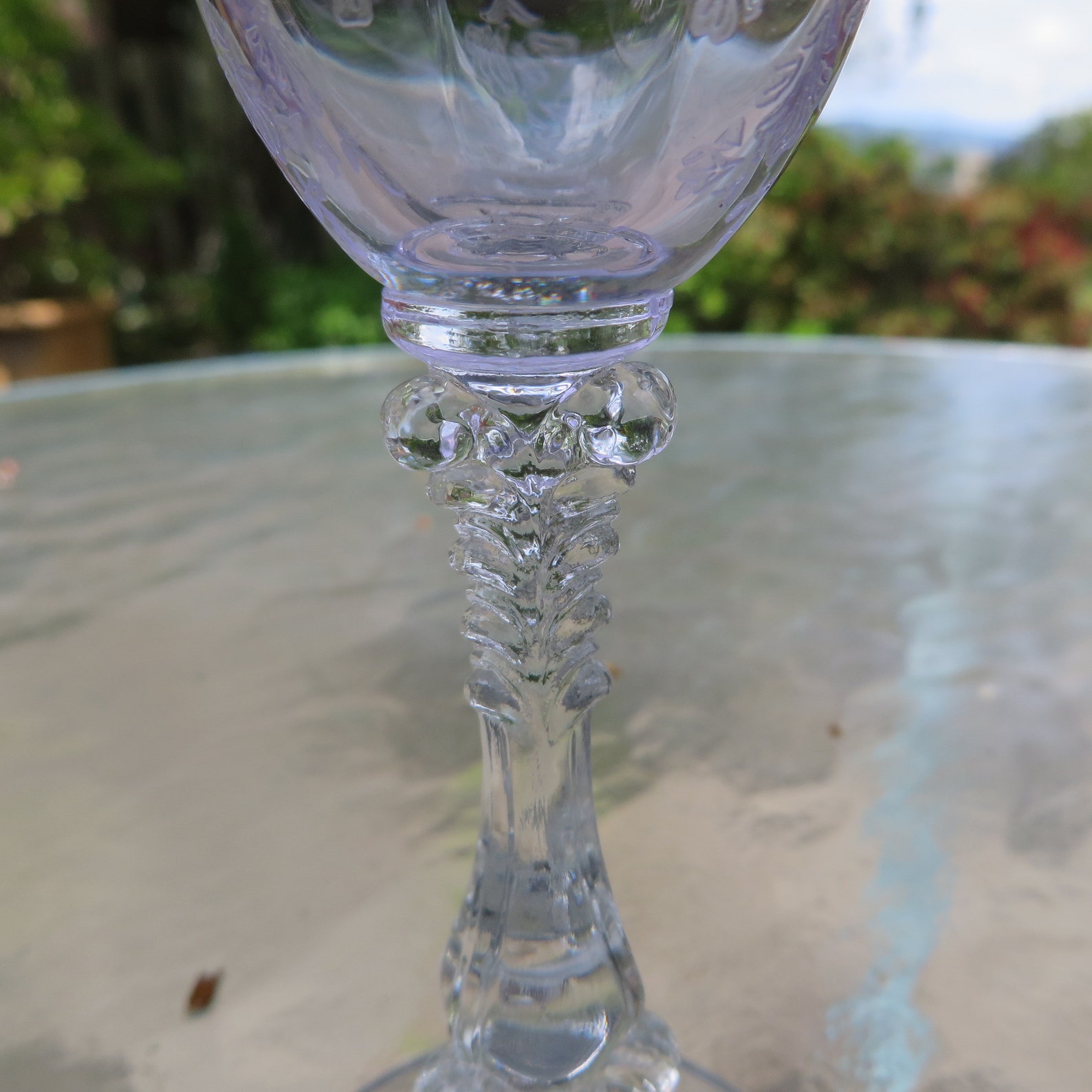Super Rare! 3126 "portia" Heatherbloom Cordial by Cambridge Glass ...