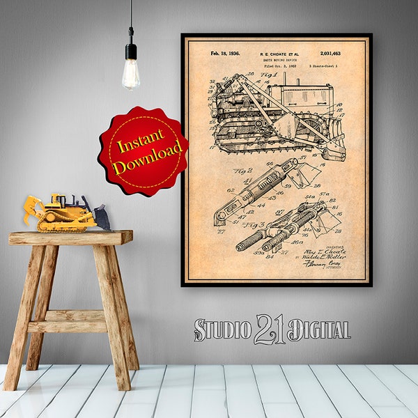Heavy Equipment Posters - Etsy
