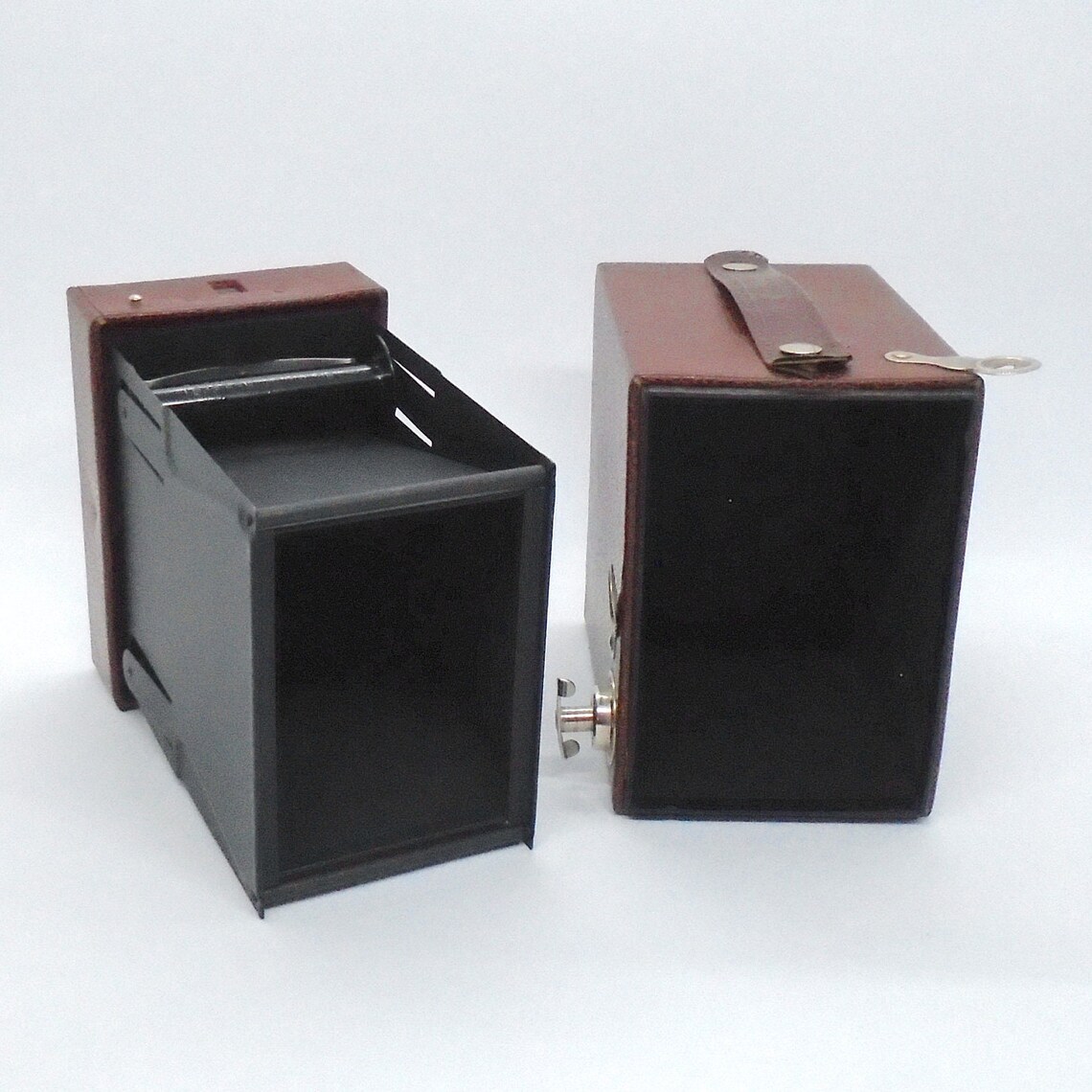 Vintage 1930-33 Rainbow Hawk-eye No. 2 Model C in Maroon - Etsy