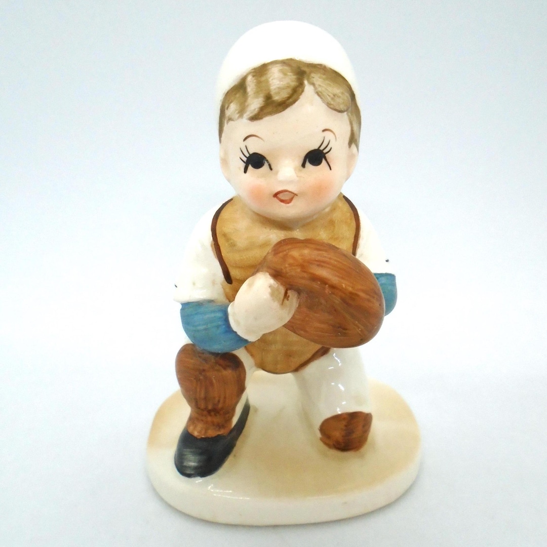 Vintage 1950's "catcher" Little League/baseball Figurine, Made in Japan ...